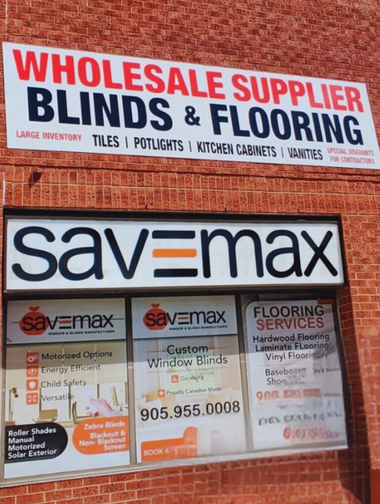 SAVEMAX – Window Blinds Manufacturer & Flooring Wholesaler
